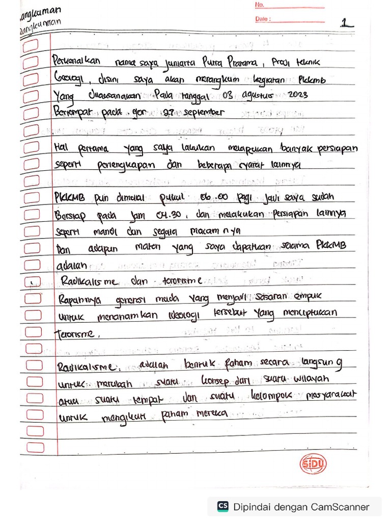 Juniarta Putra Pratama - Teknik Geologi | PDF