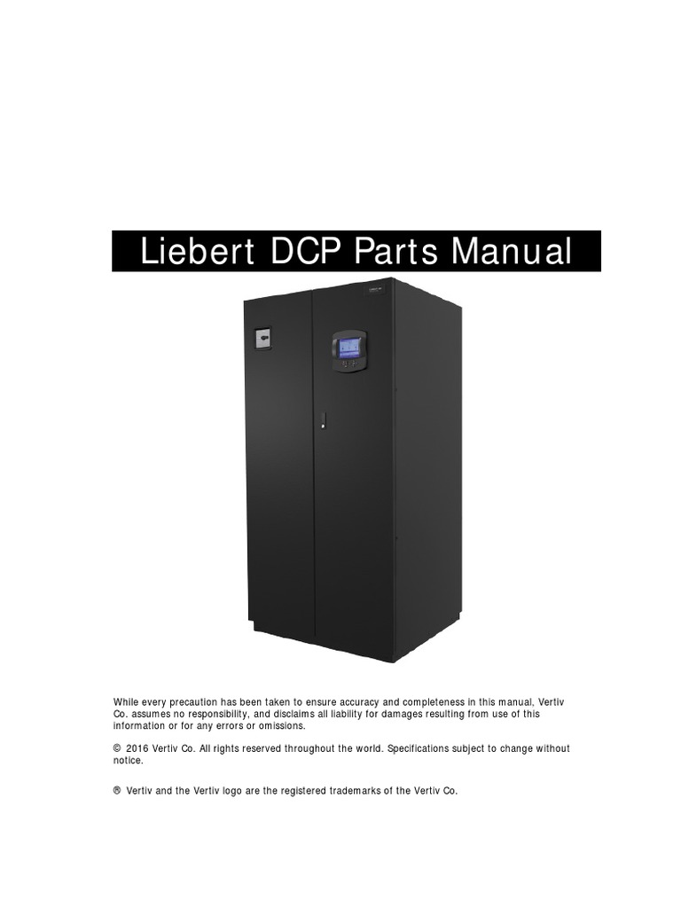 Liebert DCP | PDF | Valve | Data Center