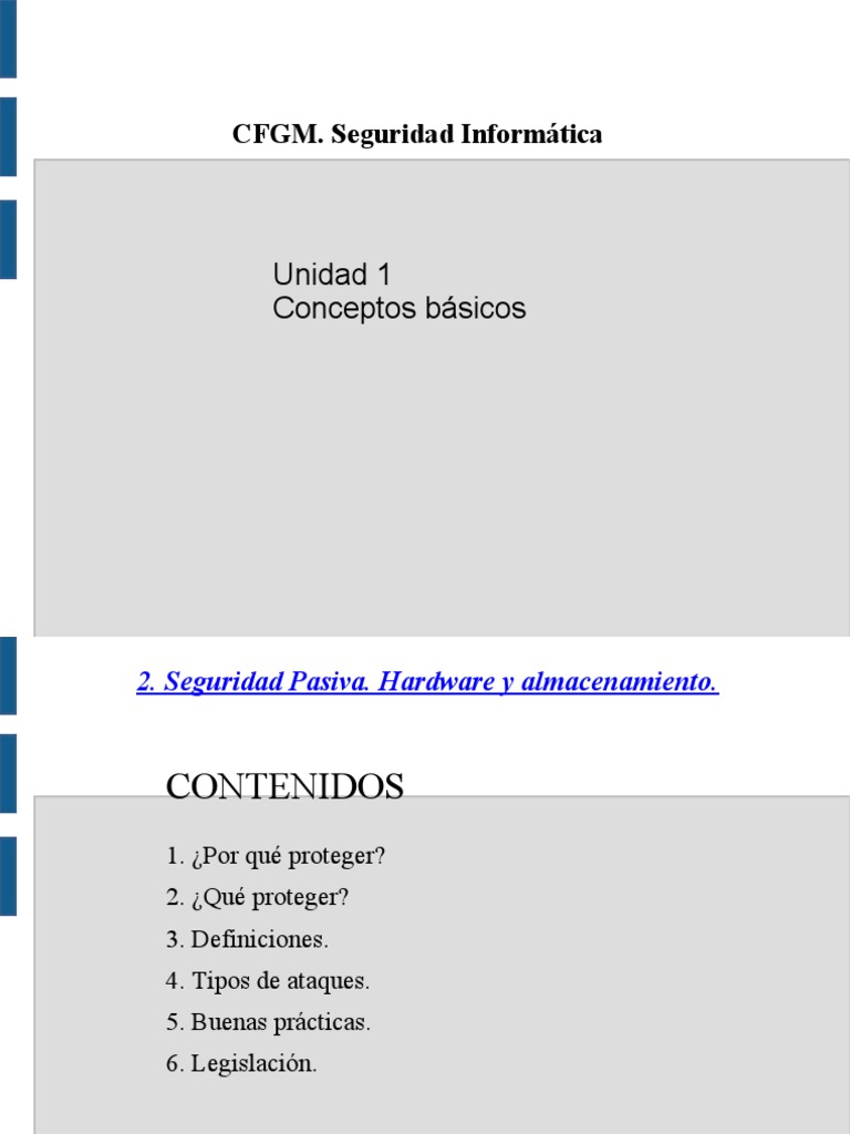 Fundamentos de Seguridad Informática | PDF | Seguridad | La seguridad informática