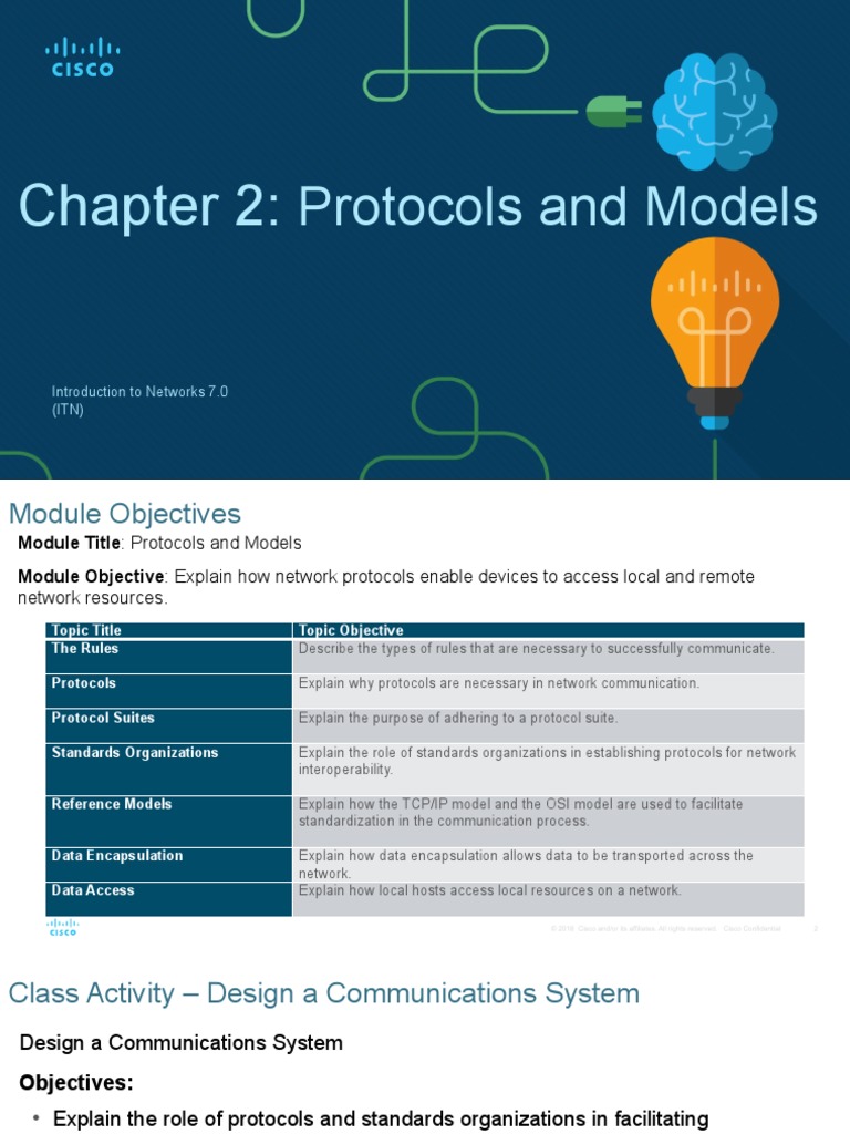Chapter 2 - Protocols and Models | PDF | Osi Model | Computer Network