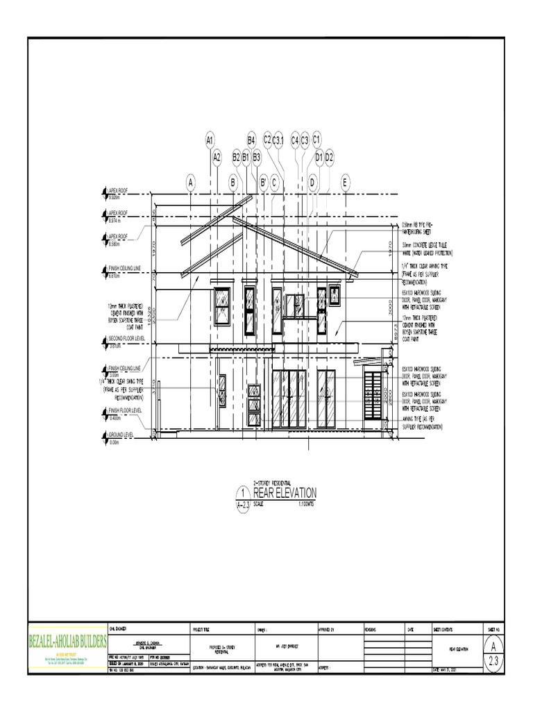Elevation Levels and Details | PDF