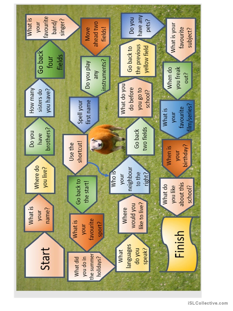 Getting to know each other - GAME | PDF