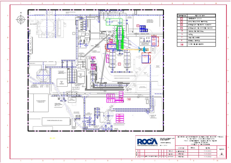 Layout Instalacion de Faena Areas de Acopio y Trabajo | PDF | Procesos ...