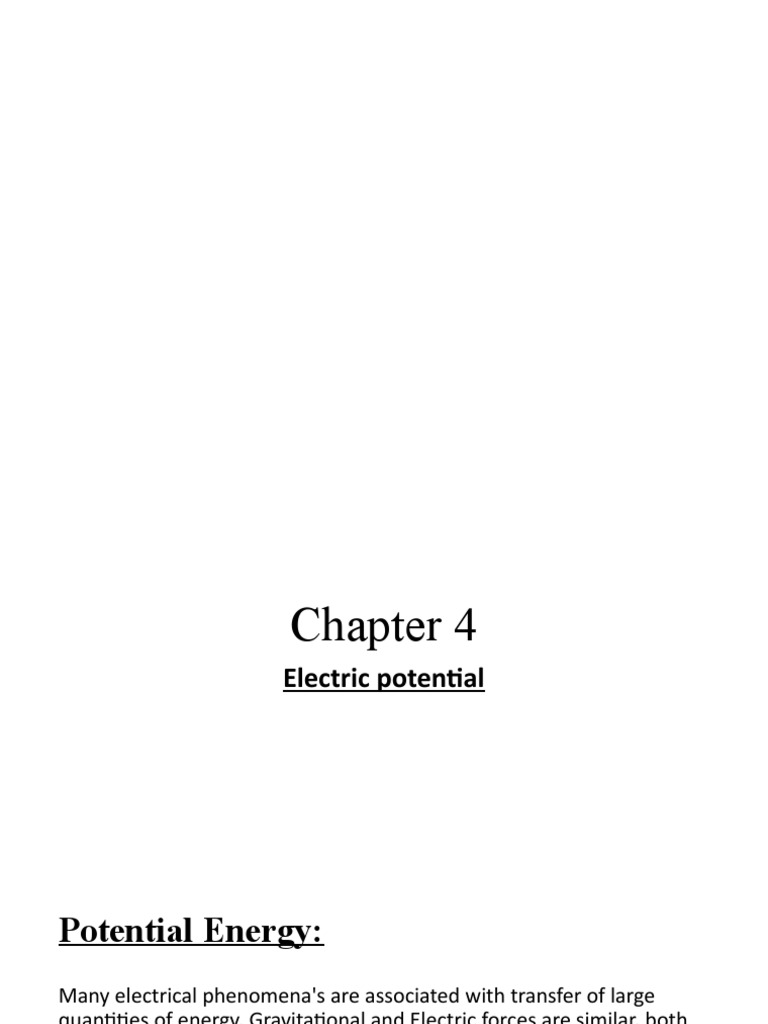 CH 4 Phy | PDF | Potential Energy | Force