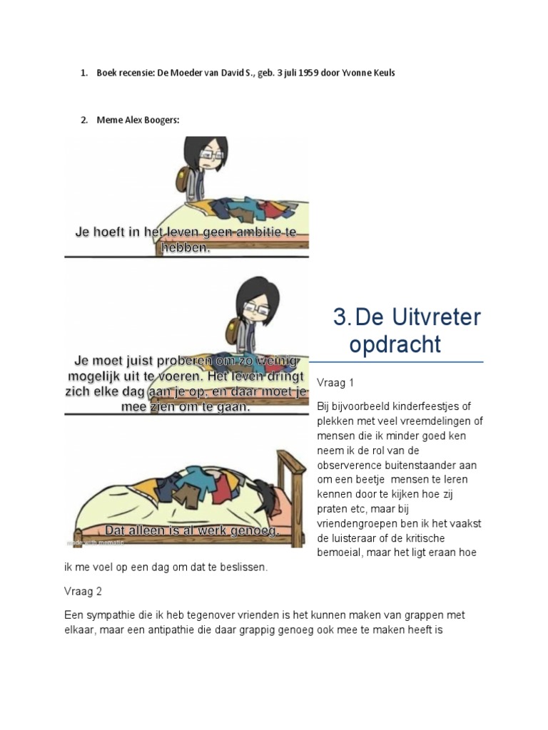 Nederlands Leesdossier 2021-2023 | PDF