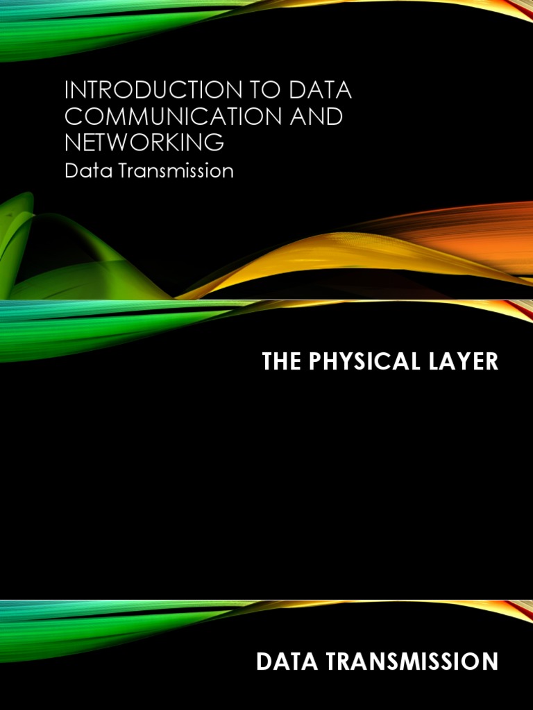 Lecture 2 - Data Transmission 1 | PDF | Duplex (Telecommunications ... Lecture 2 - Data Transmission 1 | PDF | Duplex (Telecommunications ...