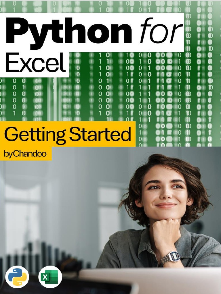 Python For Excel Free Book Pdf Microsoft Excel Python Programming Language