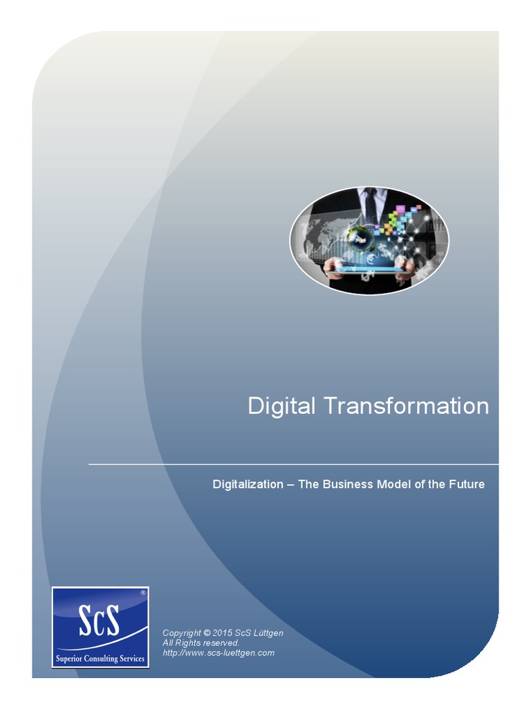 Digitalization Intro Brochure | PDF | Business Model | Big Data
