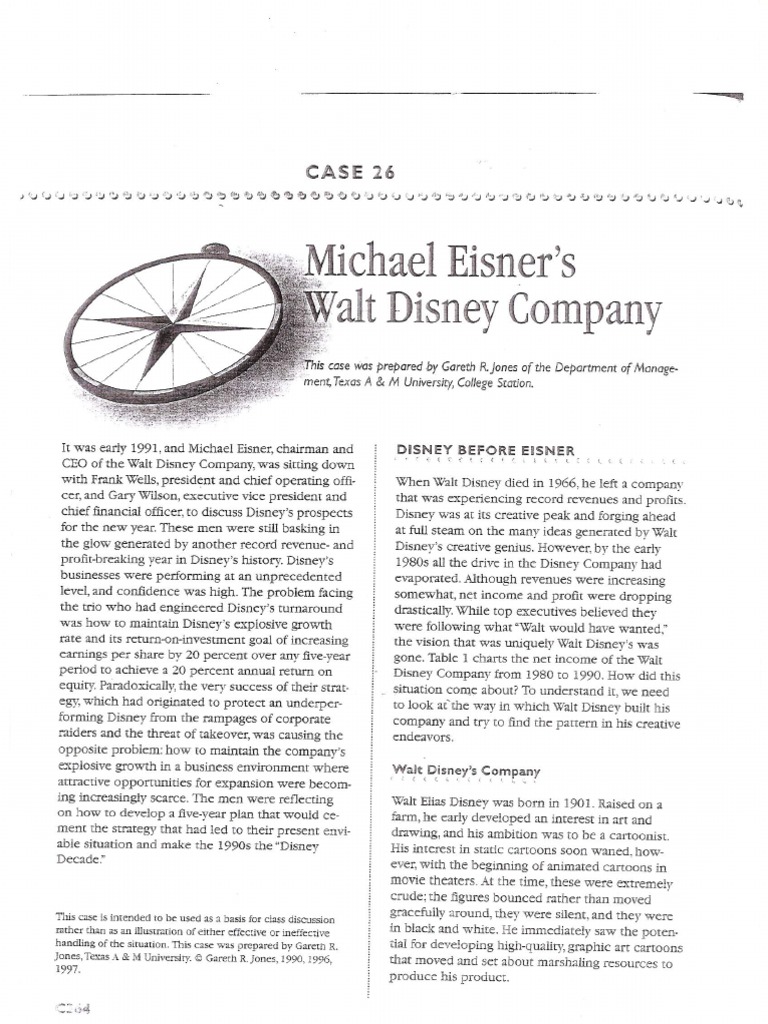Disney Case Mike Eisner Pdf