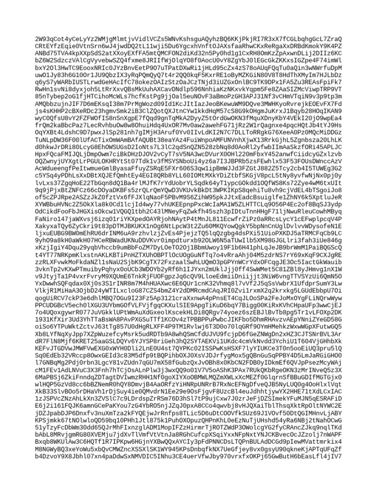 Encrypted Data String Analysis | PDF