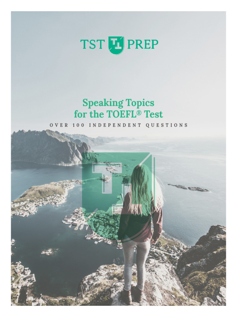 TST Prep - TOEFL Speaking Topics | PDF | Lecture | Social Media