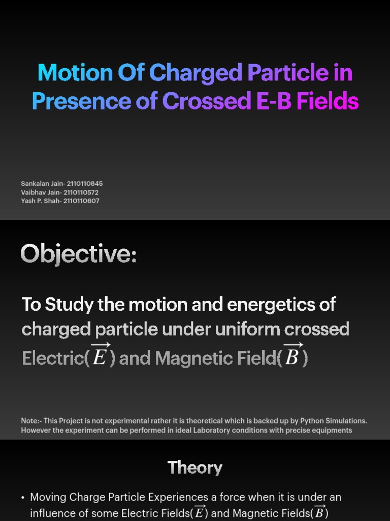 PHY104 Project | PDF | Force | Electron