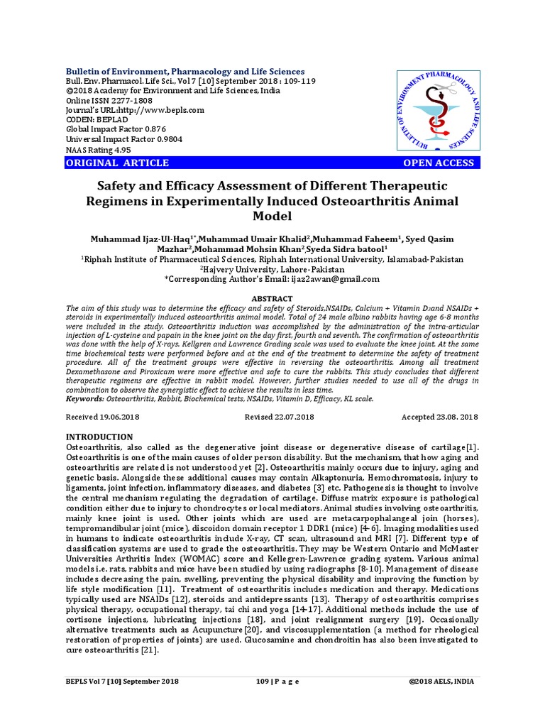 3 Safety and Efiacy Assessment of Different Therapeutic Regimens in ...