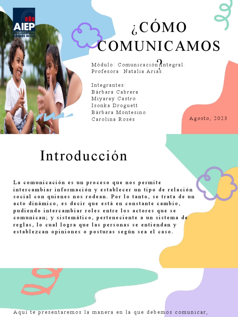 Cómo Comunicamos en la Educación | PDF | Comunicación