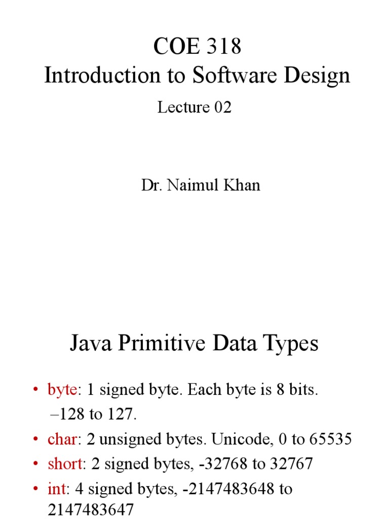 Lecture02 Annotated | PDF | Class (Computer Programming) | Method (Computer Programming)
