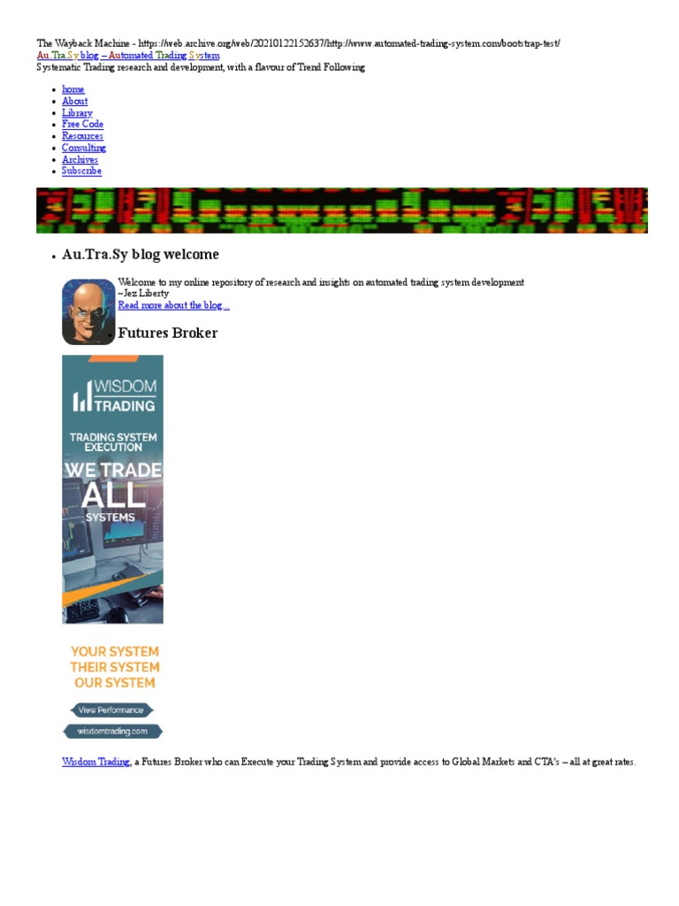 Bootstrap Test for Backtesting Significance | PDF | Statistical ...