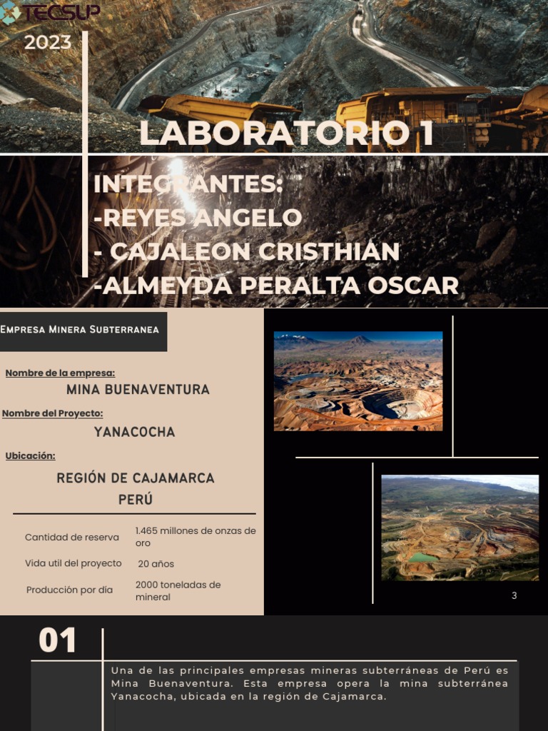 Proyecto yanacocha | PDF | Minería | Perforación