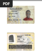 Cedula Alexander | PDF