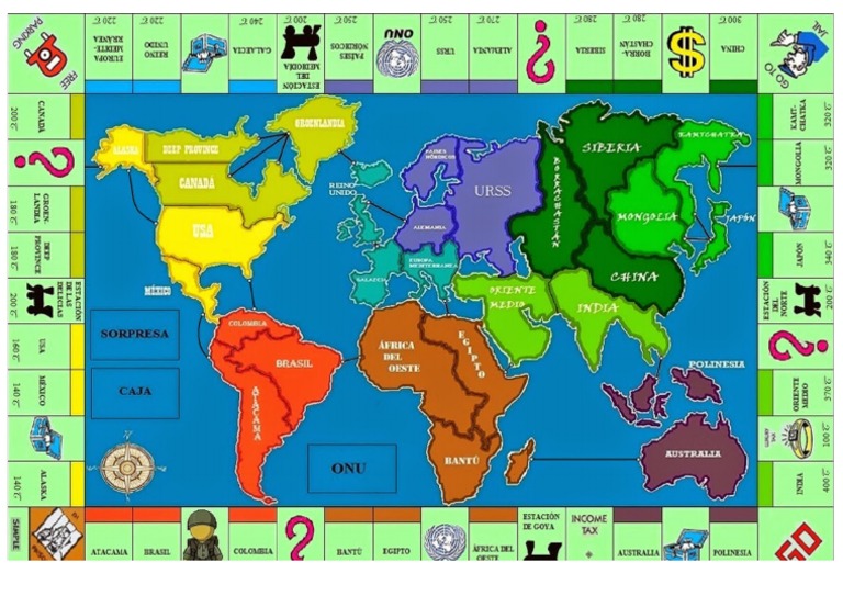 Jogo de Tabuleiro Guerra Fria | PDF