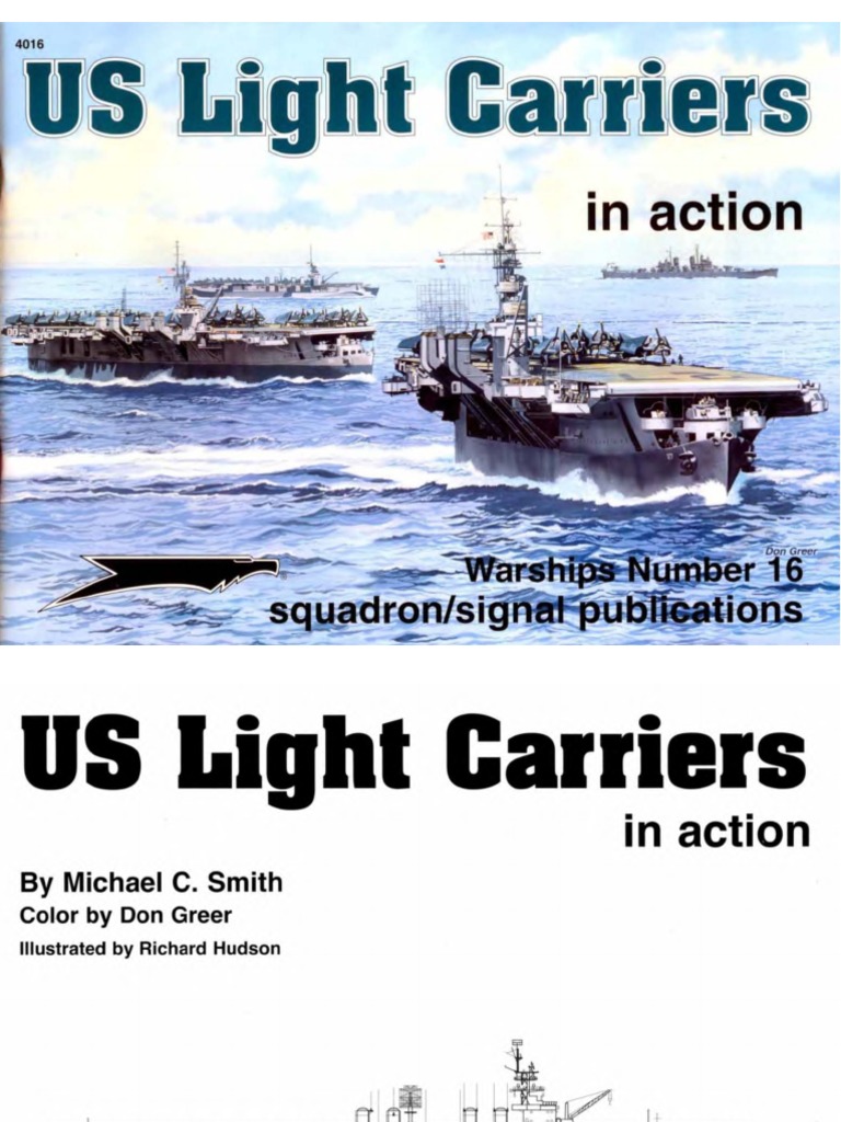 Docer - Tips Squadron Signal Warship 4016 Us Light Carriers in . | PDF
