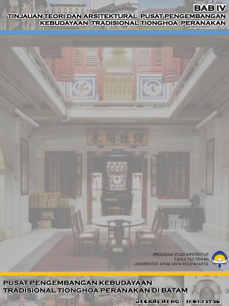 Arsitektur Kebudayaan Tionghoa Peranakan | PDF | Agama & Spiritualitas