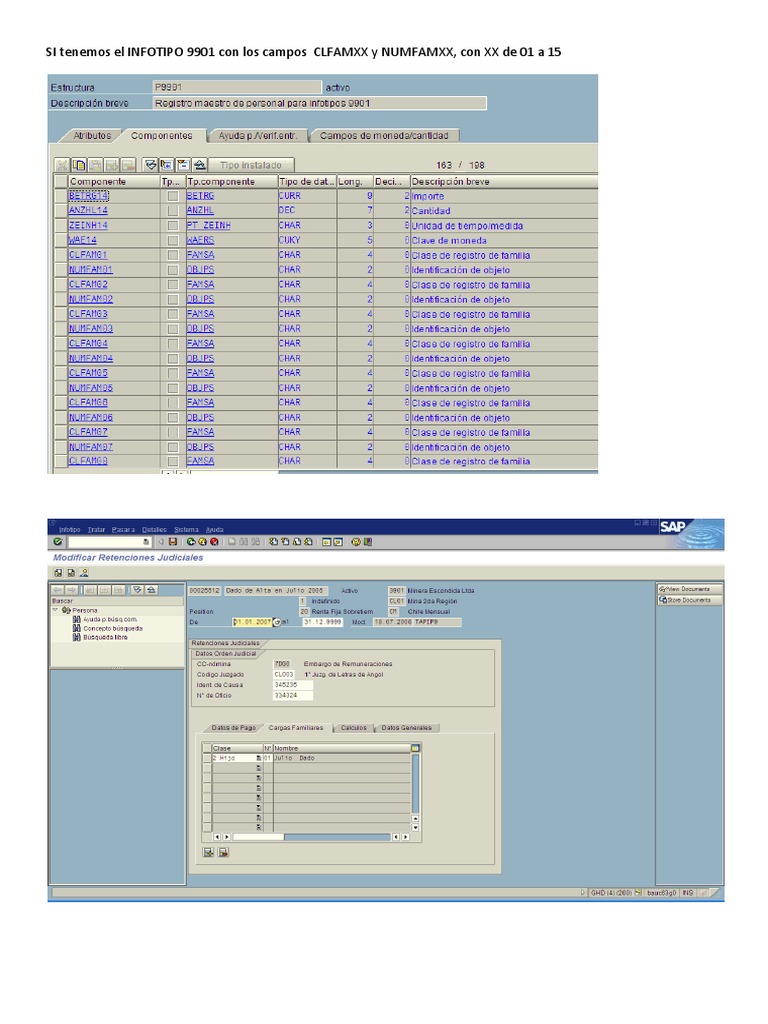 INFOTIPOS Ejemplo Uso Tablas | PDF | Informática | Ciencias de la Computación