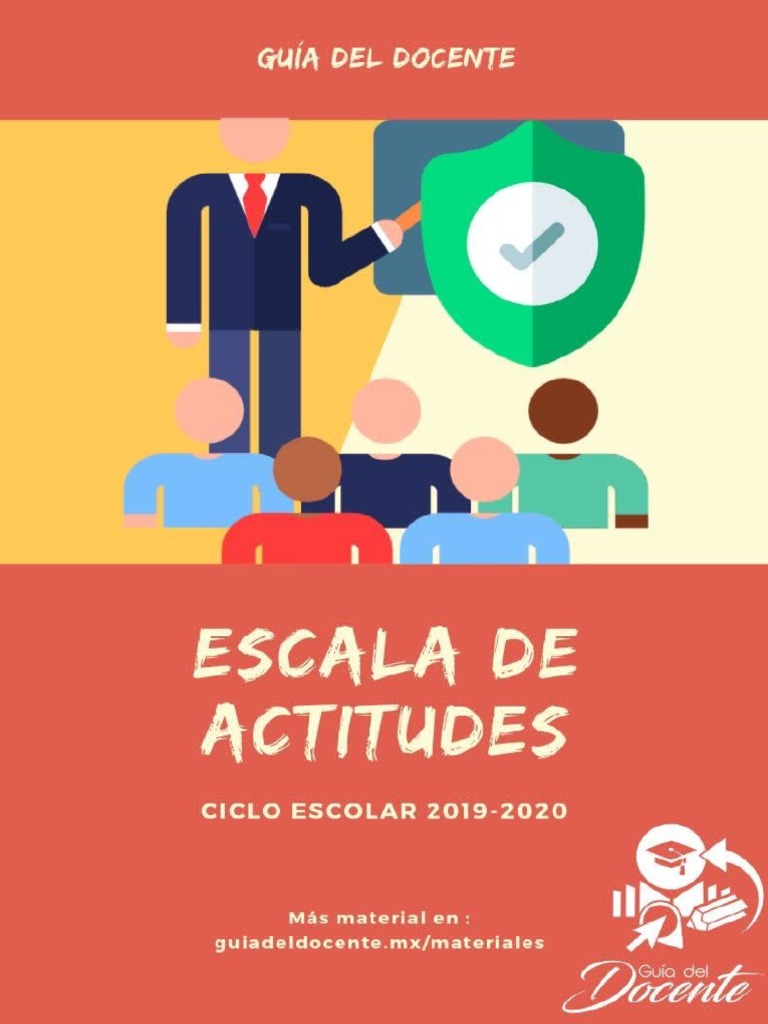 Escala de Actitudes en el Aula | PDF | Crecimiento personal y ...