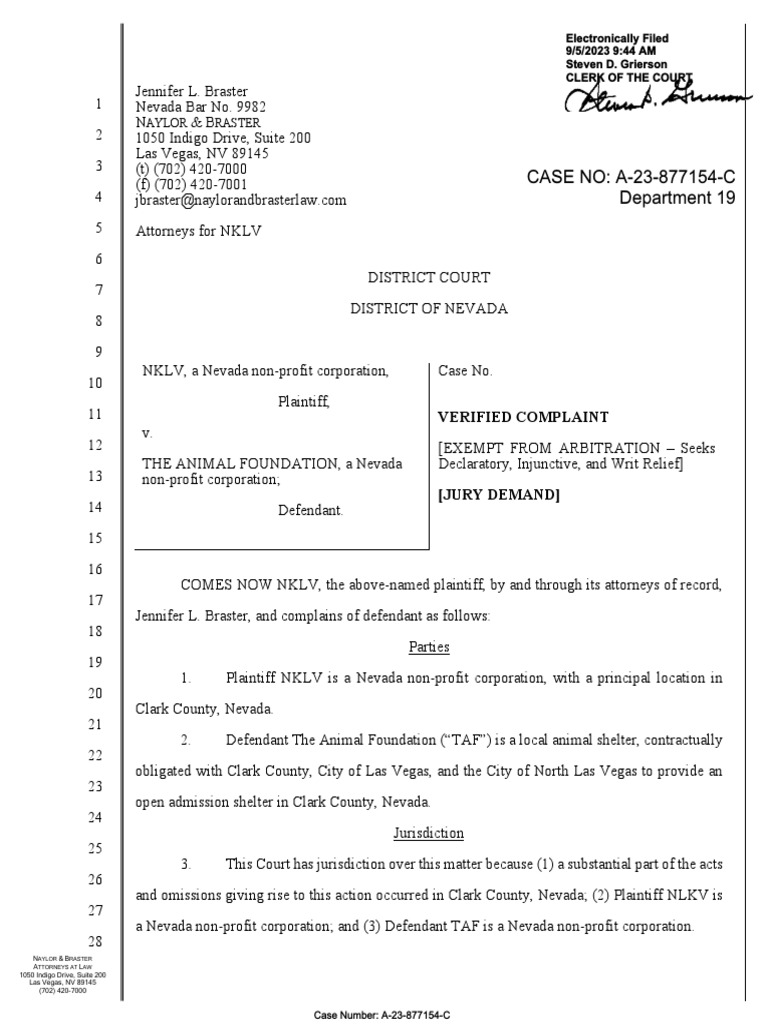 Stamped Complaint Against TAF | PDF | Ventilation (Architecture)