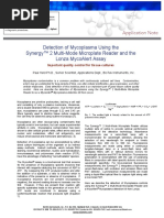 Mycostrip Tds 50 100 | PDF | Cell Culture | Mycoplasma