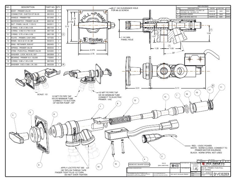 Darley Primer Pull Valve | PDF | Manufactured Goods | Industrial Processes