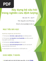 Thiết Kế Bảng Hỏi | PDF
