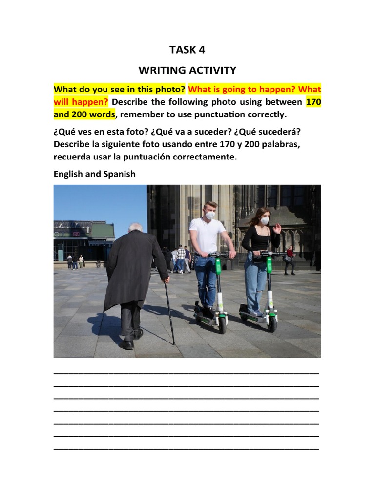 Writing Activity 4 | PDF