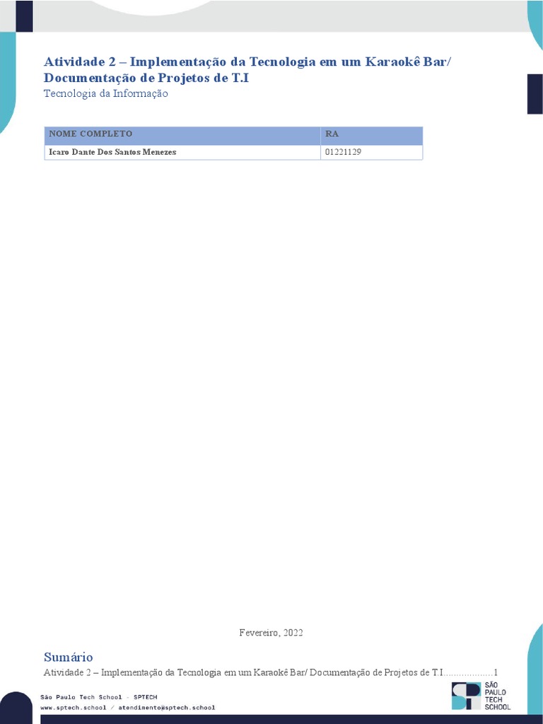 TI - Atv - 2 - Icaro Dante Dos Santos Menezes | PDF