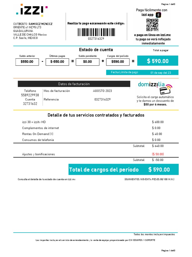 Izzi 2023 | PDF | Industrias de servicio | Telecomunicaciones