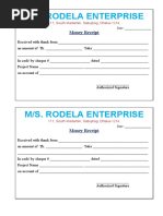 COUNTER RECEIPT - Template | PDF | Payments | Cheque