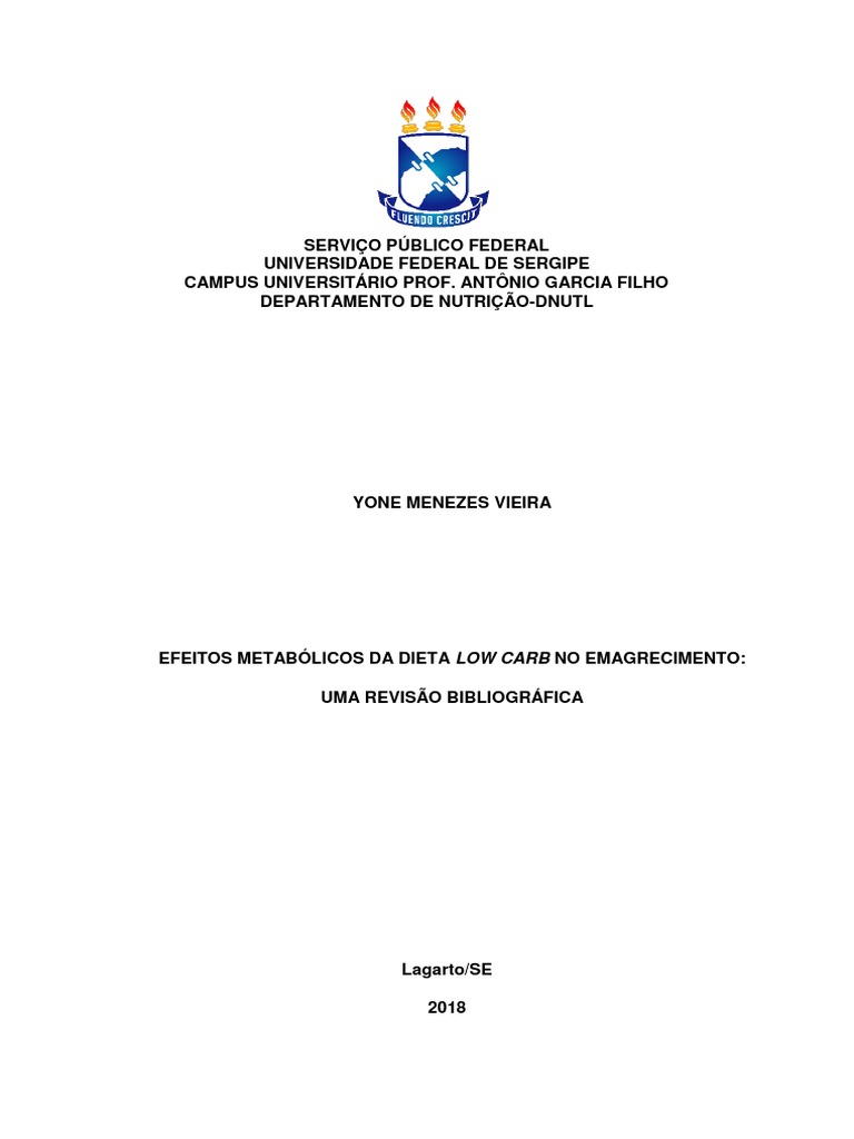 Efeitos Da Low Carb No Emag | PDF | Bem-estar