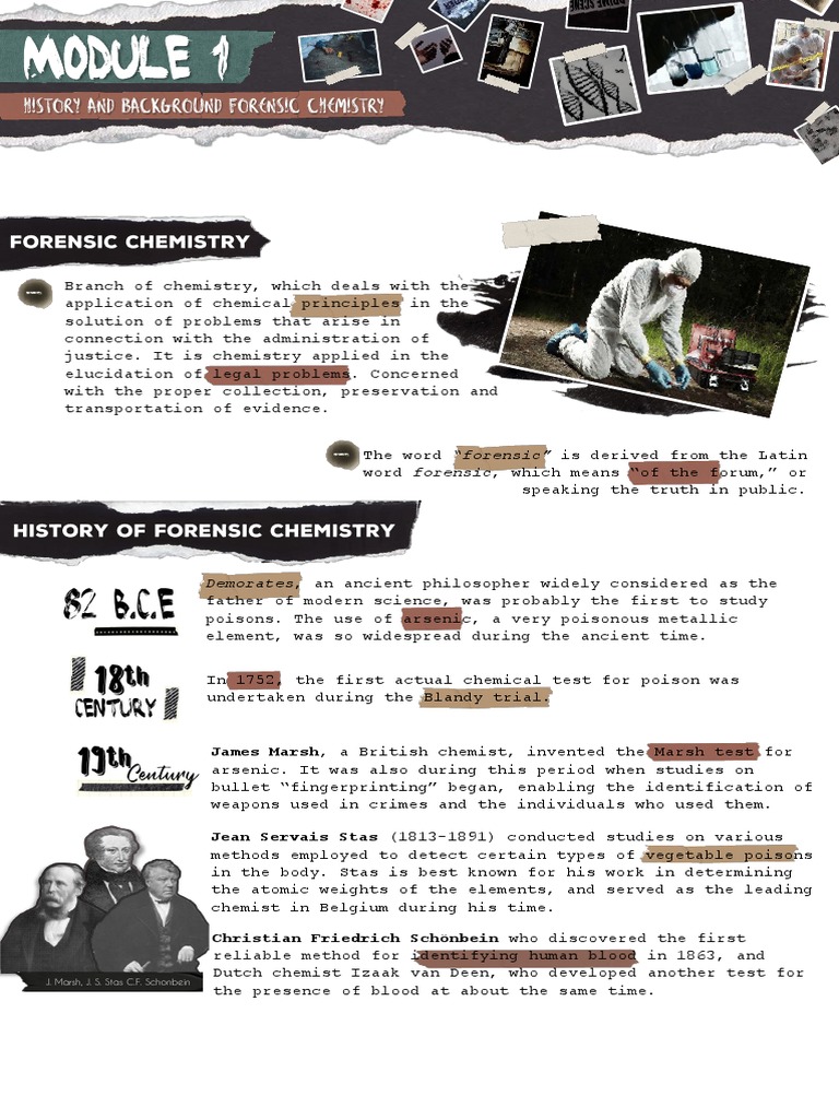 Forensic Chemistry Overview | PDF | Forensic Science | Witness