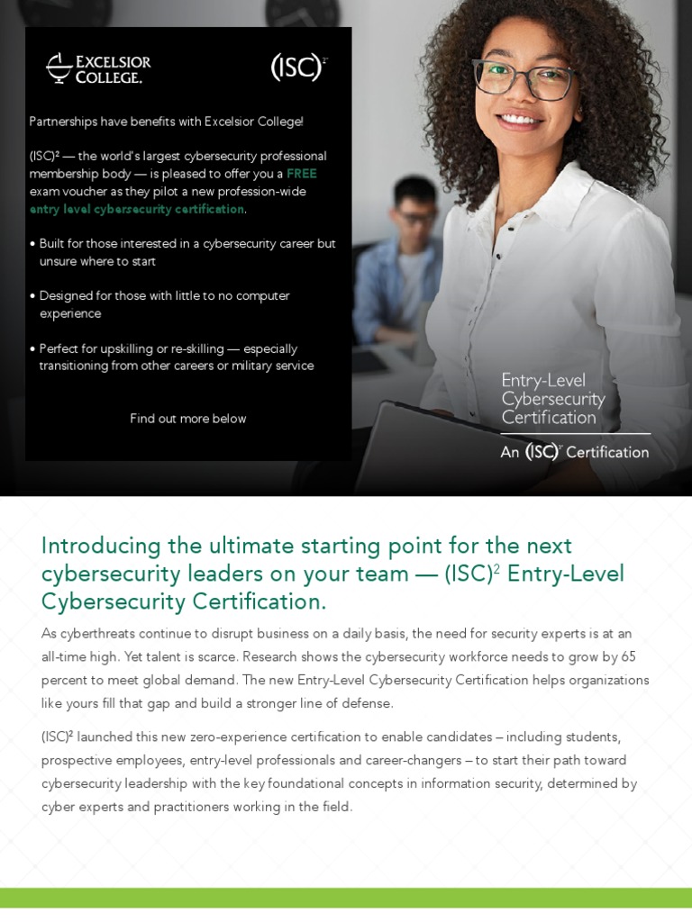 Entry Level Excelsior ISC2 | PDF | Computer Security | Security