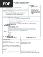 Lesson Plan. Biodiversity | PDF | Biodiversity | Species