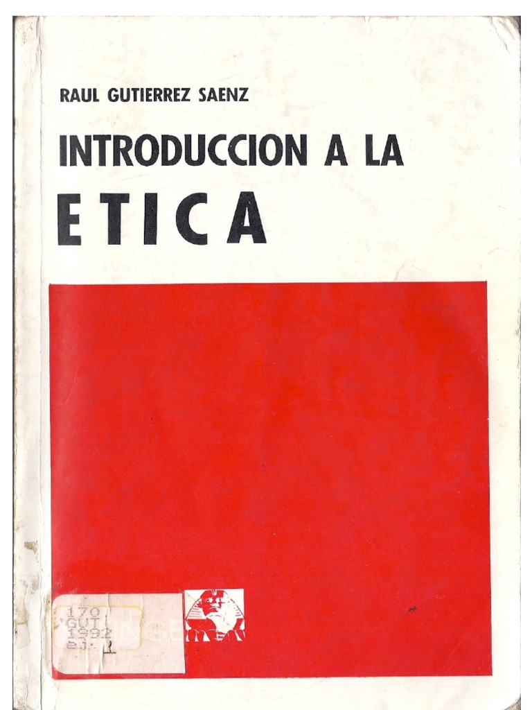 LIBRO DE ETICA | PDF