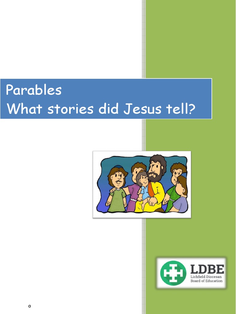 Parables Home Pack B&W | PDF | Forgiveness | Jesus