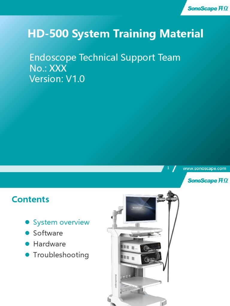 HD-500 System Training Material - V1.0 - EN | PDF | Power Supply ...
