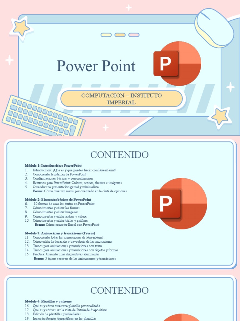 COMPUTACION | PDF | Microsoft PowerPoint | Informática