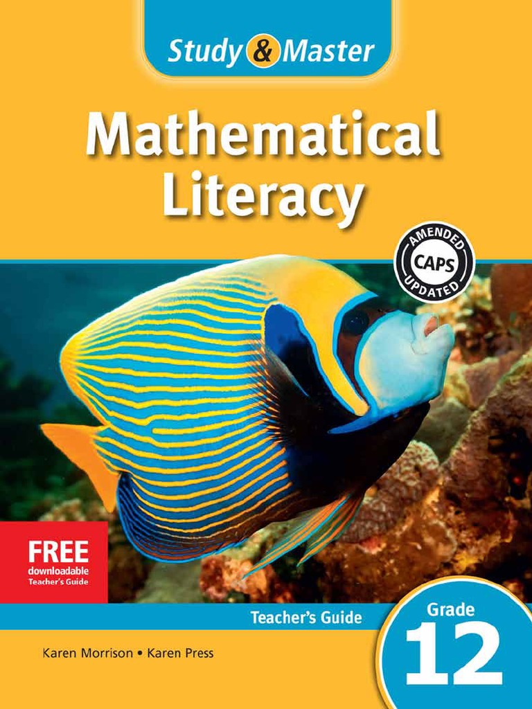 Study Master Mathematical Literacy Teachers Guide Grade 12 ...