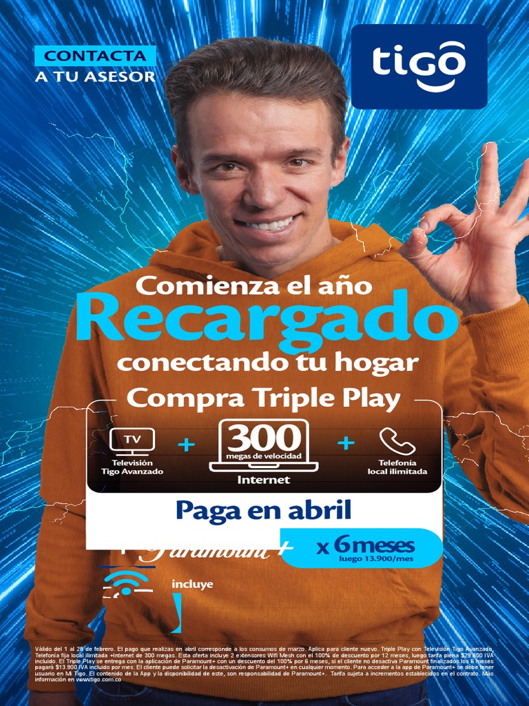 Planes Tigo Hogar: Triple Play y Precios | PDF | Tecnología de ...