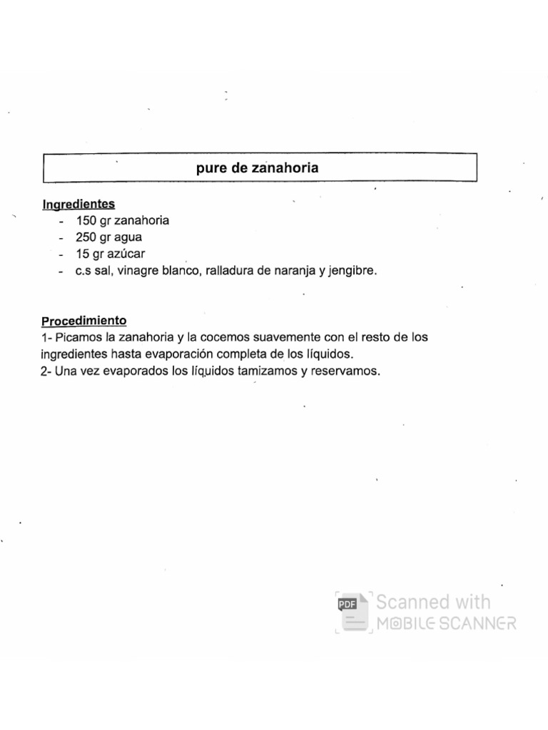 Pure De Zanahoria Pdf