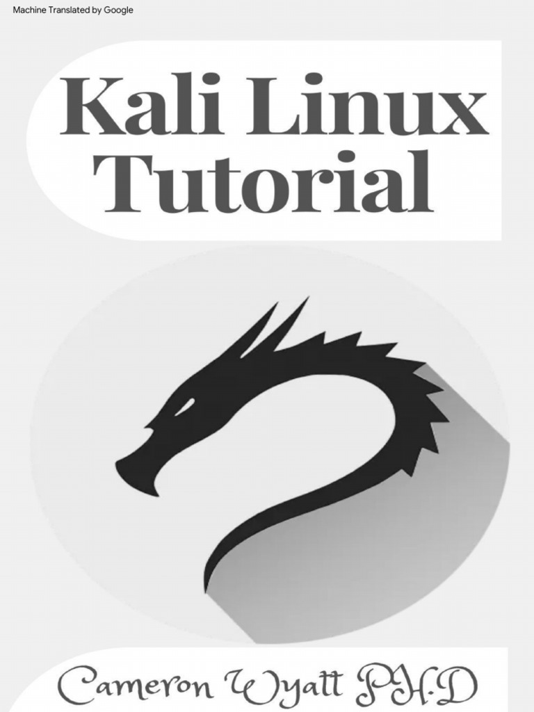 Kali Linux Tutorial | PDF | Distribución de Linux | Hacker de seguridad