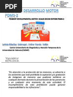 Escala de Desarrollo Motor PDMS-2 PDF | PDF | Sicología | Salud y bienestar