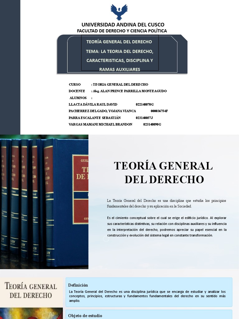 Teoria General Del Derecho | PDF | Jurisprudencia | Derecho laboral