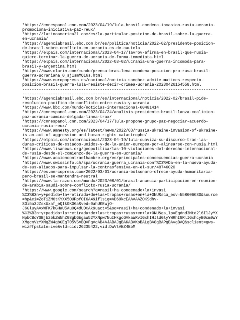 Ucrania Vs Rusia | PDF